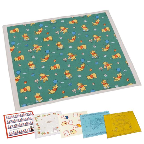 サイズ/約横52×縦52cm内容量/1枚材質/綿100%種類/プーさんアウトドア、魔女の宅急便モダン、トトロ木苺、お文具といっしょ、アリエルターコイズ、プーさんはちみつ生産国/日本製●人気キャラクターのランチクロスです。●お弁当箱を包んだり...