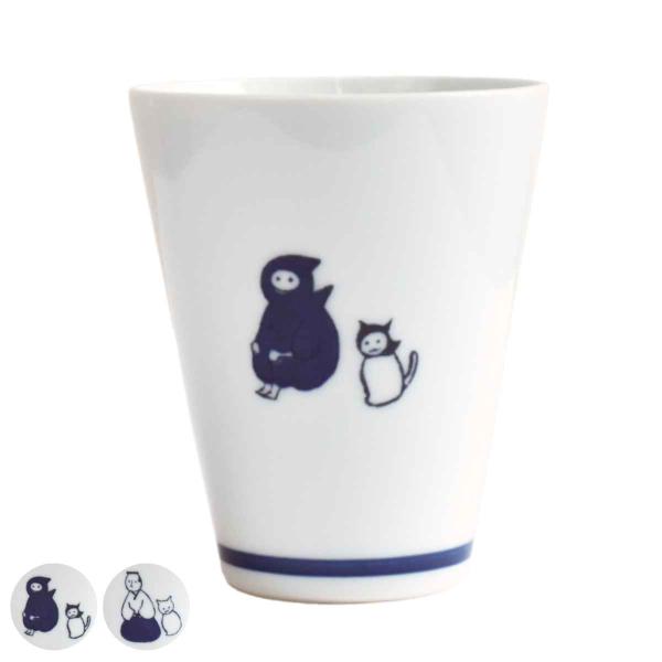 サイズ/約高さ10.8cm直径：約9cm容量/約350ml内容量/1個材質/陶磁器種類/忍者、侍生産国/日本製食器洗い乾燥機/使用可能電子レンジ/使用可能●お水やお茶、ジュースなどを注ぐ日常使いのコップとして使いやすいです。●同シリーズの食...