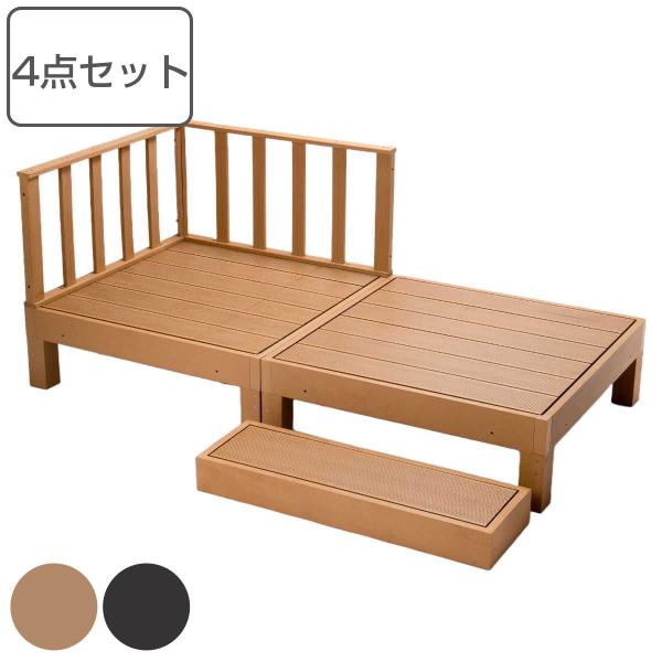 サイズ/■外寸（1台あたり）本体：約幅90×奥行90×高さ28cmコーナーパネル：約幅89.5×奥行89.5×高さ45cm踏台：約幅90×奥行28×高さ10.5cm■重量（1台あたり）本体：22kgコーナーパネル：10.2kg踏台：8.5k...