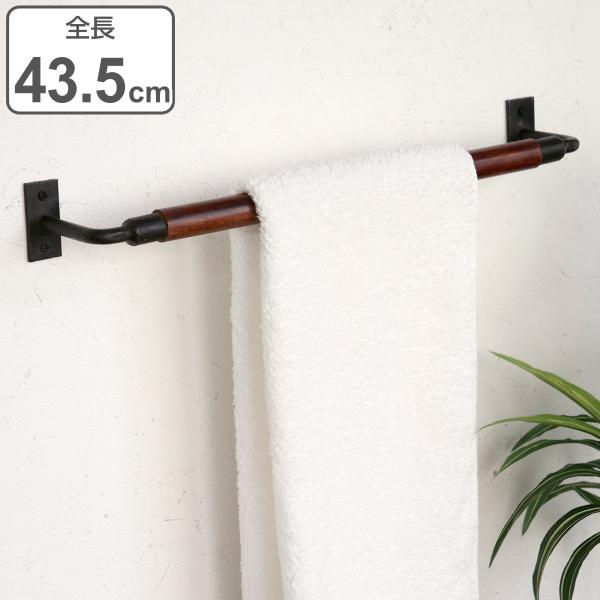 サイズ/約幅43.5×奥行7.5×高さ4.5cm内容量/1個材質/鉄、天然木（シーシャムウッド）生産国/インド製●温かみ溢れるシンプルなタオルハンガー●インドの職人の手によって作られた逸品●お好きな場所にネジで取り付け●様々なお部屋で使用出...