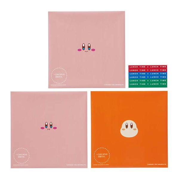 サイズ/約横18×縦18cm内容量/12枚入り（シート：3柄×4枚、留めシール：12枚）材質/ポリプロピレン生産国/日本製電子レンジ/使用不可●星のカービィのおにぎりラップです。●3柄×4枚の12枚入りです。●おにぎりをシートで包むだけで簡...