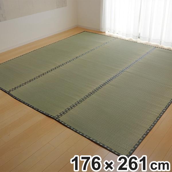サイズ/176×261cm内容量/1枚材質/い草ヘリ：ポリプロピレン、ポリエチレン生産国/日本製洗濯/不可乾燥機/使用不可滑り止め/加工なし●畳をきれいな状態に保つ上敷き●純国産のい草●い草で快適なお部屋作り●ラグのように使える　176×2...