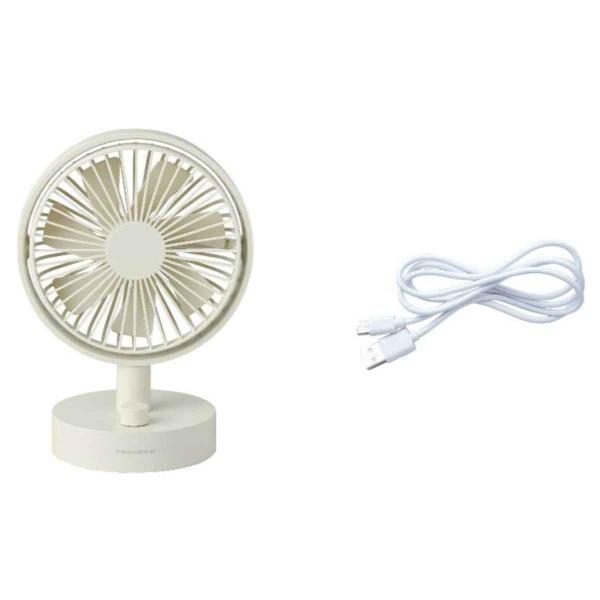 サイズ/約幅16.8×奥行12×高さ23.5cm重量/約420g消費電力/約2.5W●災害時やアウトドアでも活躍する小さな扇風機です。●コンパクトで持ち運びやすく、エアコンが使えない場所でも手軽に涼めます。●静かで省エネなブラシレスDCモー...