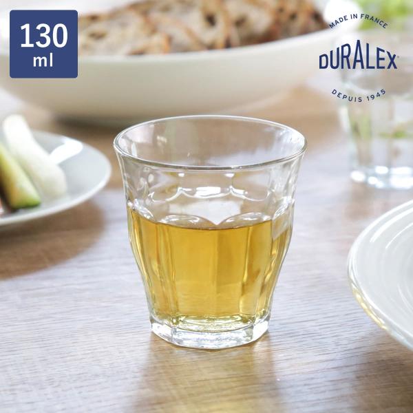 サイズ/約高さ7.2cm直径：約6.9cm重量/約110g容量/約130ml内容量/1個材質/全面物理強化ガラス生産国/フランス製耐熱温度差/120度食器洗い乾燥機/使用可能電子レンジ/使用可能●光が美しく反射する130mlのガラスグラスで...