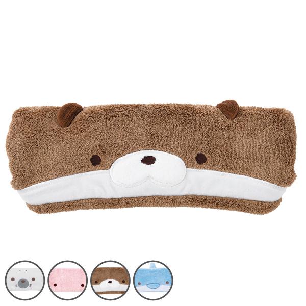 サイズ/平置きの状態：約横26×縦10cm内容量/1枚材質/ポリエステル85％、ナイロン15％種類/アザラシ、ウーパー、カワウソ、イルカ生産国/中国製●ふんわりやわらかな吸水速乾タオルです。●お肌に優しいふわふわな肌触りです。●メイク時や洗...