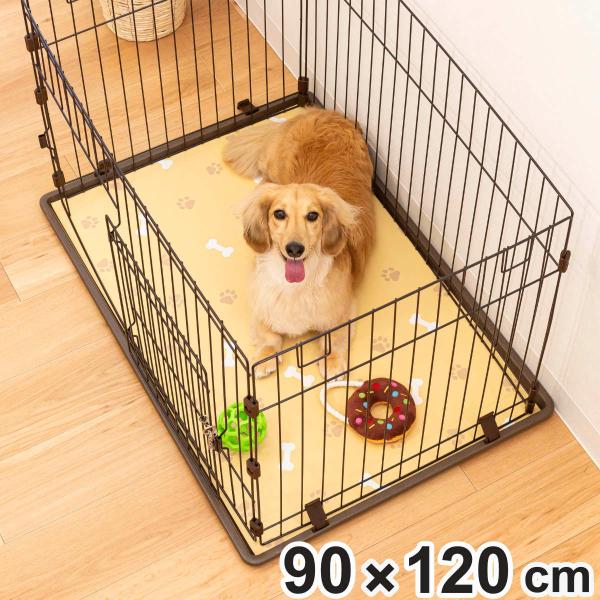 サイズ/約横120×縦90cm厚さ：約0.3cm内容量/1枚材質/表面：塩化ビニル樹脂 裏面：熱可塑性エラストマー（ポリスチレン系）滑り止め/加工あり●汚れや傷から床を守るケージマットです。●汚れや水をはじくビニール素材なので、拭きとりやす...