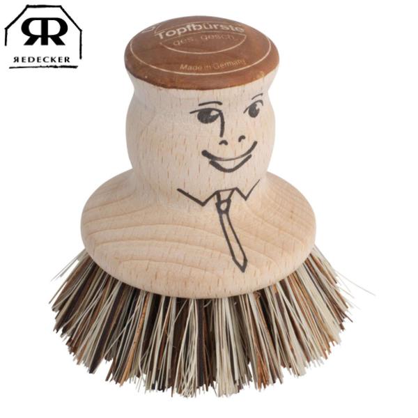 サイズ/約8cm内容量/1個材質/ビーチ、ファイバー生産国/ドイツ製●調理器具や野菜を洗ったり、キッチン周りの掃除にも使えるキッチンブラシです。●小ぶりで握りやすいサイズで隅々までキレイにできます。●キッチンに出しっぱなしにしても可愛いデザ...