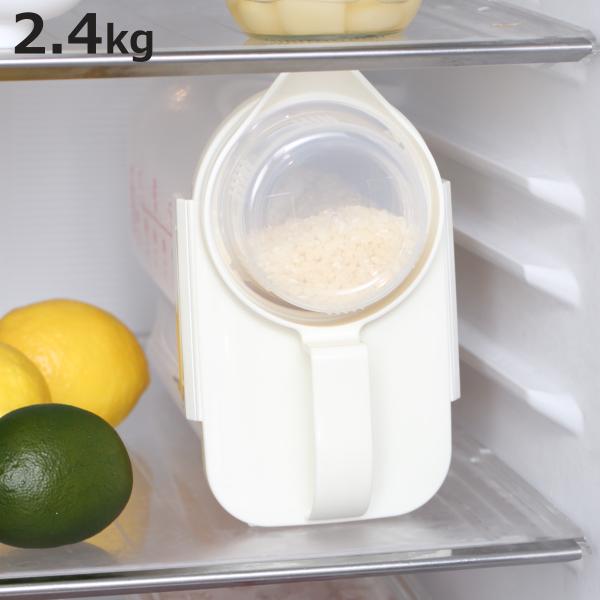 サイズ/約幅18.5×奥行11×高さ29.5cm重量/約324g容量/約2.6L米収納量：約2.4kg内容量/1個材質/本体、カップ、止め具：ポリプロピレンフタ：ポリプロピレン、熱可塑性エラストマーパッキン：シリコーンゴム生産国/日本製パー...