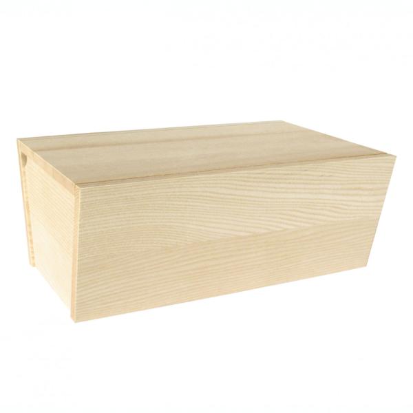 サイズ/約幅33×奥行21×高さ13cm重量/約2.2kg内容量/1個材質/アッシュ材（無垢）生産国/ドイツ製●アッシュ無垢材を使用したワンランク上のブレッドケースです。●フタは精密な構造により、ヒンジなしで開閉できデザイン性が高いです。●...