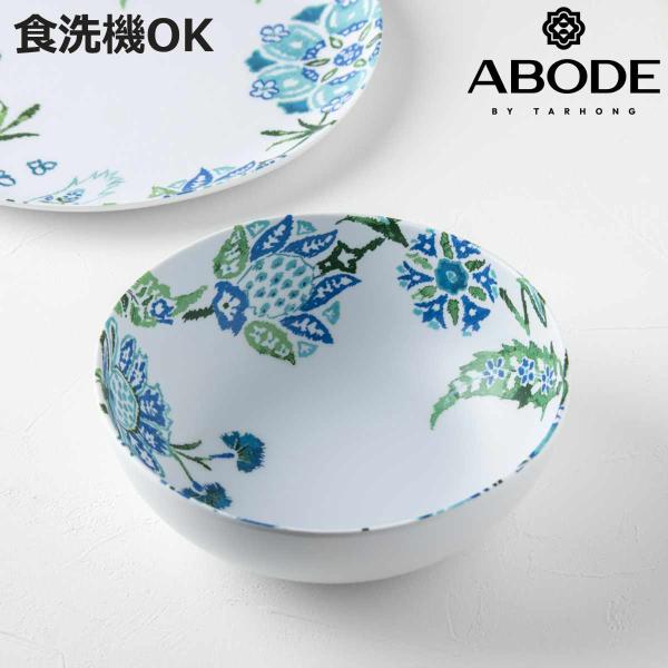 サイズ/約高さ6.1cm直径：約17.8cm重量/約189g容量/約1005ml内容量/1個材質/メラミン樹脂生産国/中国製耐熱温度/100度食器洗い乾燥機/使用可能電子レンジ/使用不可オーブン/使用不可●ブルーとティールカラーを基調にした...