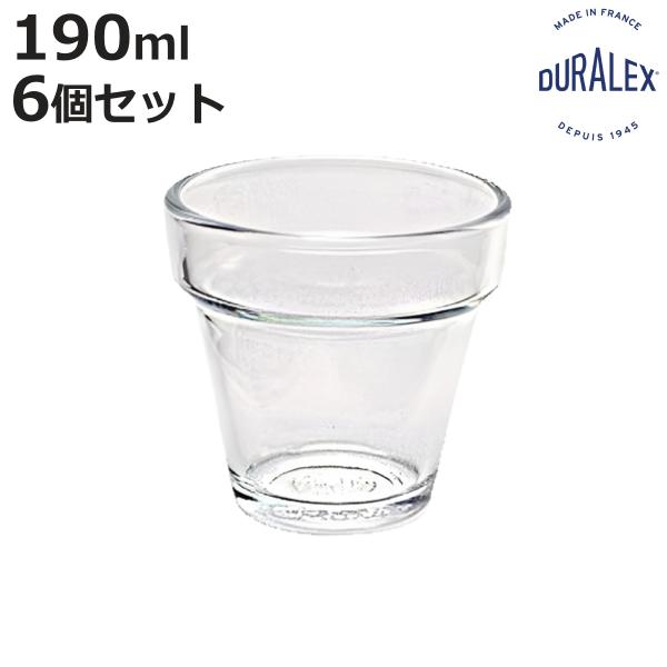 サイズ/約高さ7.7cm直径：約8.2cm容量/約190ml内容量/6個材質/全面物理強化ガラス生産国/フランス製耐熱温度/120度食器洗い乾燥機/使用可能電子レンジ/使用可能●スタッキングしやすい形状のグラス、6個セットです。●190ml...