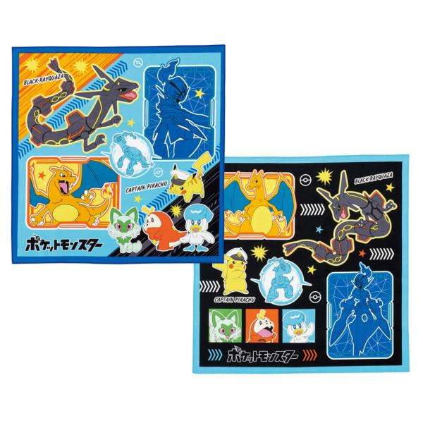 サイズ/約横43×縦43cm内容量/2枚材質/綿100％生産国/日本製●ポケットモンスターのランチクロスです。●お弁当箱を包んだり、ランチョンマットとしてもご使用いただけます。●給食当番や、調理実習の時には三角巾としてもご使用いただけます。...