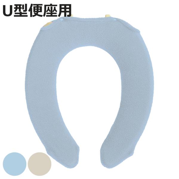 サイズ/U型便座用内容量/1枚材質/表糸：アクリル100％芯糸：ナイロン91％、ポリウレタン9％種類/ブルー、ベージュ生産国/日本製●空間を明るく印象付ける北欧風デザイン「フローリア」シリーズのU型専用便座カバーです。●シンプルな無地タイプ...
