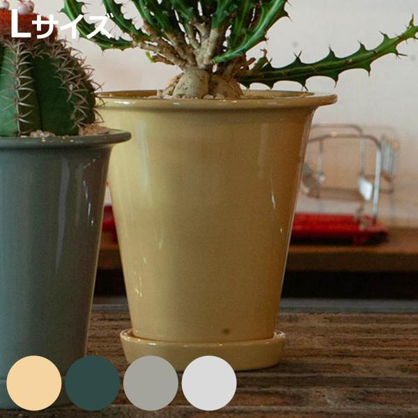サイズ/約高さ18.4cm直径：約18.7cm内容量/1個付属品：受け皿材質/セラミック種類/ベージュ、グリーン、グレー、ホワイト生産国/中国製●インテリアに馴染むシンプルなBOTANYロングポットLサイズ 6号鉢です。●2サイズ・4色展開...