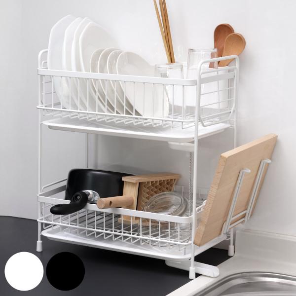 サイズ/約幅35.5×奥行21.5×高さ40.5cm水切りポケット・まな板受け含まず内容量/1個付属品：水切りポケット、まな板受け材質/バスケット・まな板受け：鉄（エポキシ樹脂塗装）トレー・水切りポケット・ノズル：ポリプロピレン保護キャップ...