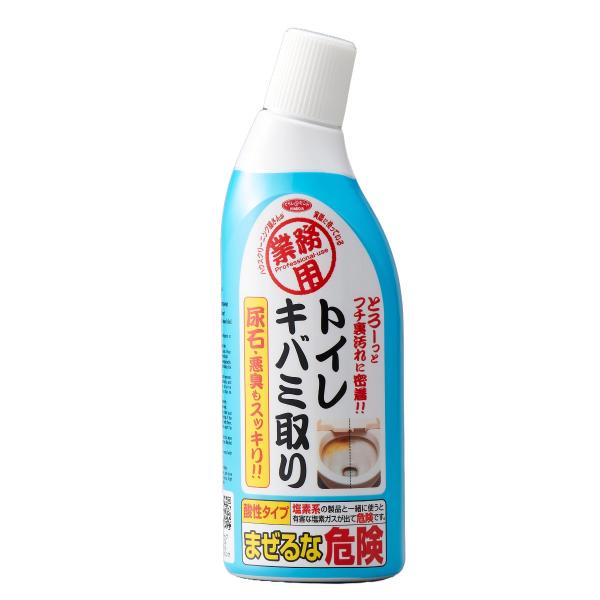 サイズ/約幅6.5×奥行5×高さ19.5cm内容量/300ml成分/塩酸（9.4％）、界面活性剤(非イオン系)、除菌剤、増粘剤、香料、色素生産国/日本製●頑固な黄ばみや悪臭の原因になる尿石を落とすトイレ用洗剤です。●粘度の高い液体が尿石表面...