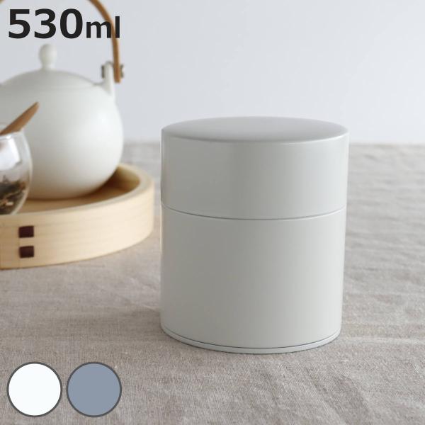 サイズ/約高さ11cm直径：約8.9cm容量/約530ml適正容量：煎茶：約280gほうじ茶：約120g玄米茶：約200gコーヒー豆：約190g内容量/1個材質/本体：ブリキ内フタ：スチール種類/灰白、薄墨生産国/日本製食器洗い乾燥機/使用...