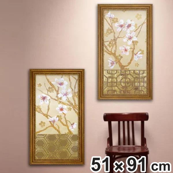 サイズ/約横51×縦91cm重量/約2.7kg内容量/1枚付属品：額（吊金具付き）、額吊紐種類/オリガミアンドブルーム、オリガミアンドブロッサム●アメリカの女性作家「コレン　サラ」のアートフレームです。●絵と額がセットになった商品です。●横...