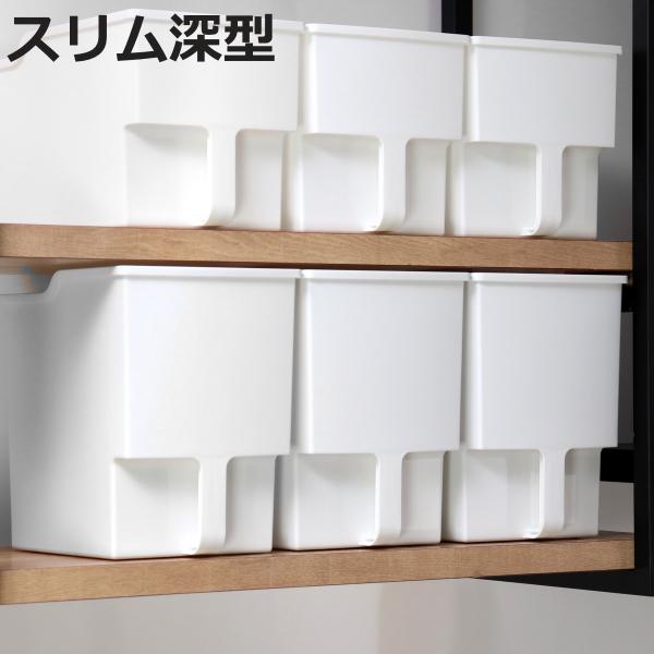 サイズ/約幅18.5×奥行25.8×高さ26.2cm内容量/1個材質/ポリプロピレン生産国/日本製耐熱温度/100度●吊戸棚のことを考えて作られた収納ボックスです。●出し入れスムーズな取っ手付きです。●奥行の短い吊戸棚にも使えるように奥行き...