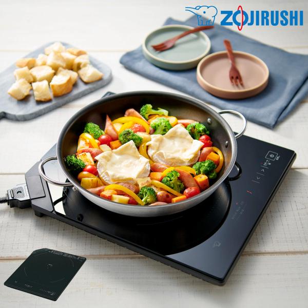 サイズ/約幅30.5×奥行36.5×高さ3cm重量/約3.1kg内容量/1個生産国/中国製電源/交流100V　50/60Hｚ消費電力/1300Wコードの長さ/1.9ｍ●高さ約3cmの薄型卓上IHクッキングヒーターです。●フルフラットでお手入...