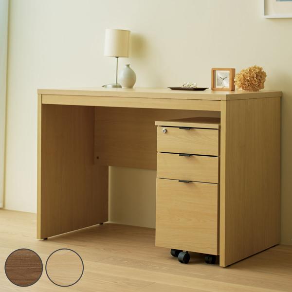 サイズ/約幅100×奥行60×高さ72cm重量/約24kg内容量/1台材質/天板：パーティクルボード（25mm厚）メラミン化粧板貼り側板：フラッシュ加工（24mm厚）プリント紙張り種類/ブラウン、ナチュラル生産国/マレーシア製組立状態/お客...