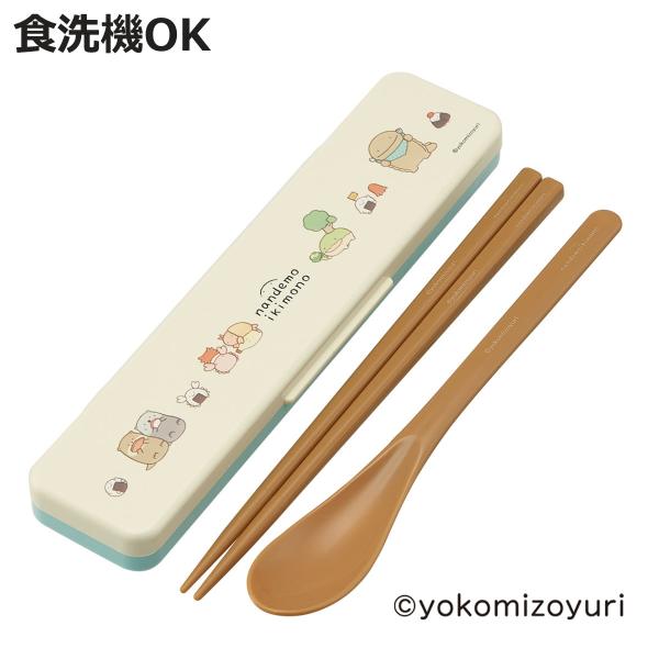 サイズ/約幅18.8×奥行4.7×高さ1.8cmお箸・スプーン：約長さ18cm重量/約60g内容量/1個（ケース、お箸、スプーン）材質/本体・スプーン：ABS樹脂蓋：AS樹脂お箸：メタクリル樹脂クッション：シリコーンゴム生産国/日本製パーツ...
