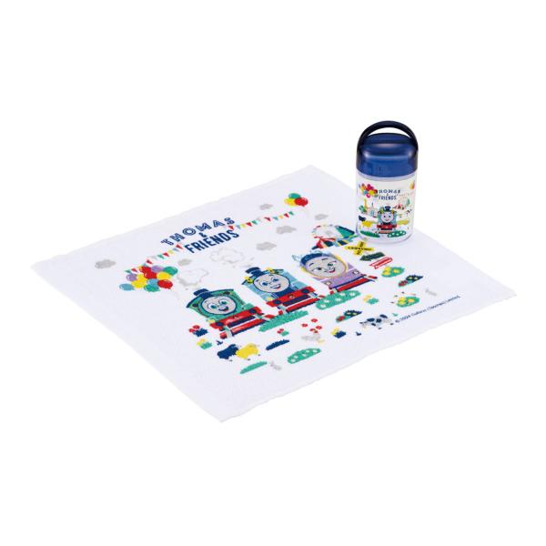 サイズ/おしぼり：約横28×縦32cmケース：約横5.8×奥行4.4×高さ12.5cm重量/約65g内容量/1個（ケース、おしぼり、名前シール）材質/ケース：AS樹脂おしぼり：綿100％生産国/中国製生産国補足/おしぼりケース:日本製耐熱温...