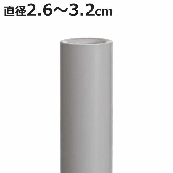 サイズ/約横5.5×縦450cm厚さ：約0.01cm使用時の直径：約3cm重量/約66g内容量/1本材質/PVC樹脂生産国/日本製●物干し竿の補修用カバーに最適な竿チューブです。●竿にかぶせて熱湯をかけると収縮してぴったりとカバーできます。...