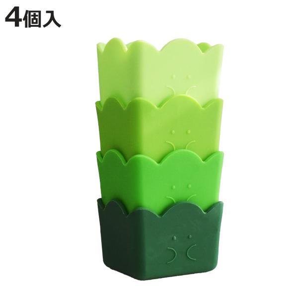 サイズ/約幅5×奥行4.3×高さ4cm内容量/4個材質/シリコーンゴム生産国/中国製耐熱温度/230度耐冷温度/-30度食器洗い乾燥機/使用可能電子レンジ/使用可能●かわいい「ぎゅっとおにぎりさん」シリーズの、バランさんがシリコーンカップに...