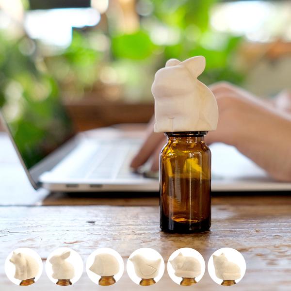 サイズ/ベアー：約幅4×奥行3×高さ8.2 cmラビット：約幅4×奥行3×高さ8.3 cmヘッジホッグ：約幅3.5×奥行3×高さ7.3 cmバード：約幅4×奥行2.5×高さ8.2 cmスリープキャット：約幅4.5×奥行2.5×高さ7.7 c...