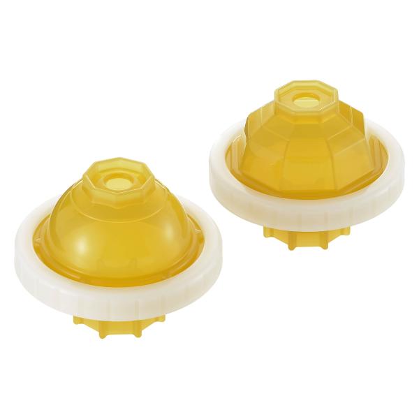 サイズ/約幅9×高さ7.2cm氷出来上寸法ボール型：約直径5.9cmダイヤ型：約6.2×6.2×6cm重量/約60g容量/約110ml内容量/2個入（ボール型、ダイヤ型各1個）材質/本体：ポリプロピレンリング：ポリエチレンパッキン：エラスト...