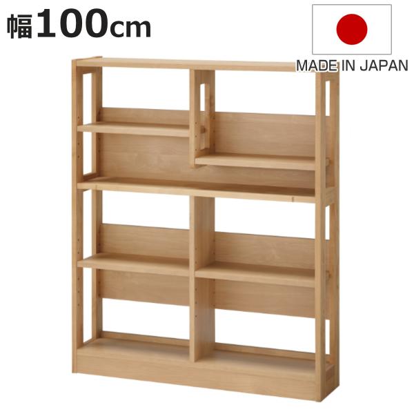 サイズ/約幅100×奥行23×高さ120.5cm重量/約20kg内容量/1台材質/側柱：アルダー材その他：プリント化粧合板自然塗装カラー/ナチュラル生産国/日本製組立状態/完成品梱包サイズ/幅103×奥行26×高さ123cmお届け梱包数/1...