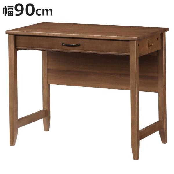 サイズ/約幅90×奥行50×高さ72cm重量/約18kg内容量/1台材質/天板・脚：ラバーウッド無垢・ウレタン塗装本体側面・背面：プリント生産国/ベトナム製引き出し/1杯組立状態/お客様組立品梱包サイズ/幅95×奥行58×高さ26cmお届け...