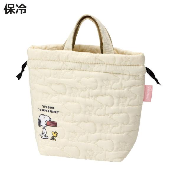 サイズ/約幅22.2×奥行9.5×高さ25cm※持ち手含まず内容量/1個材質/表地：ポリエステル裏地：アルミ蒸着生産国/中国製洗濯/不可●キルトとキャラクターのデザインが癒される、保冷機能付きランチ巾着です。●大人気のキャラクターが描かれた...