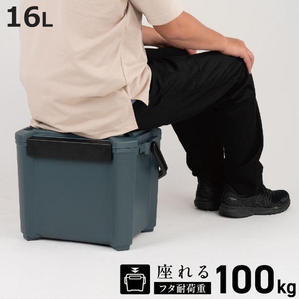 サイズ/外寸：約幅42.5×奥行33.3×高さ34cm内寸：約幅27.7×奥行20.7×高さ27.5cmハンドルを立てたときの高さ：約50.3cm重量/約2.5kg容量/約16L内容量/1個材質/本体・蓋・ハンドル：ポリプロピレンバックル：...