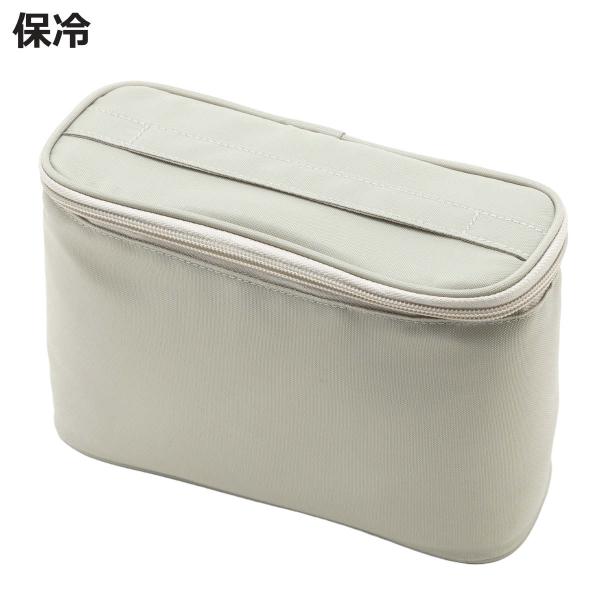 サイズ/約幅20.5×奥行8×高さ14.1cm重量/約77g内容量/1個ドリップパッド材質/本体生地、裏生地、ドリップパッド：ポリエステル中芯：ポリウレタンカラー/グレー生産国/中国製●GEL-COOL slimの専用保冷ケースです。●大き...