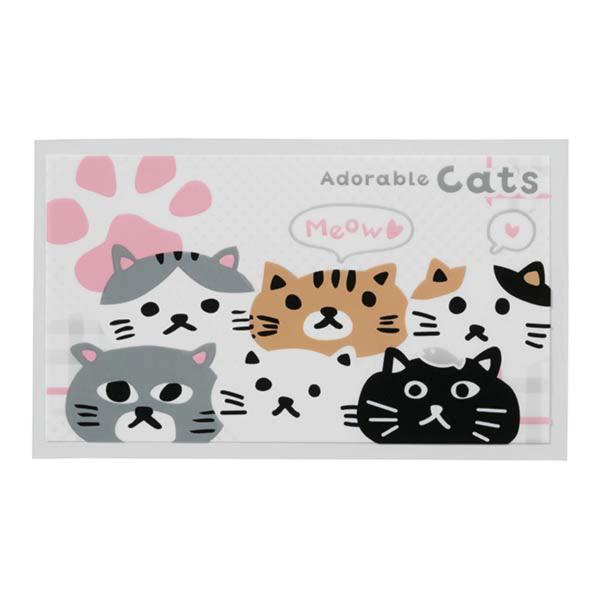 サイズ/約横6×縦10cm重量/約11g内容量/30枚入材質/ポリプロピレン生産国/日本製●ねこのあつまりの抗菌シートです。●フィルムに銀イオンを練り込み、食品から付着した雑菌の繁殖を抑えます。●毎日使える30枚入りです。●安心の日本製です...