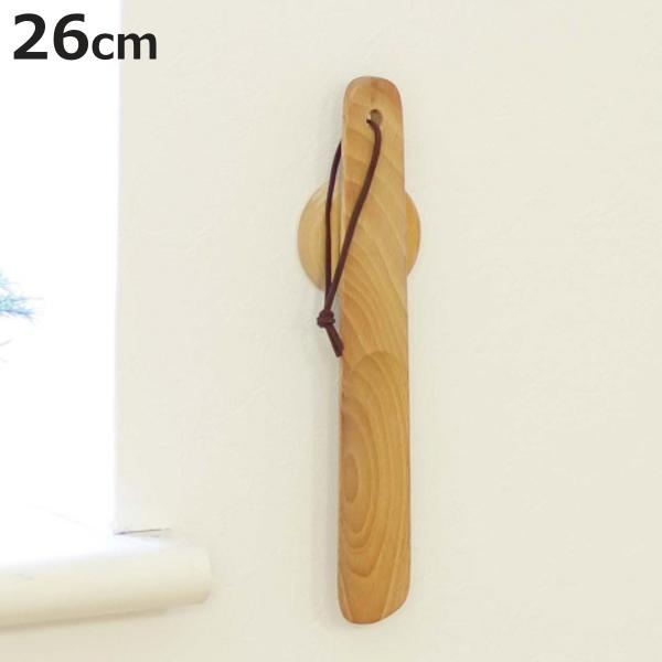 サイズ/約幅4×奥行1×高さ26cm台座：約幅6×奥行2×高さ6cm内容量/1個付属品：台座材質/表地：天然木(ケヤキ）、マグネット生産国/中国製●台座に近づけるとピタッとくっつく、浮かせて収納できる靴ベラです。●スペースを取らない長さ26...