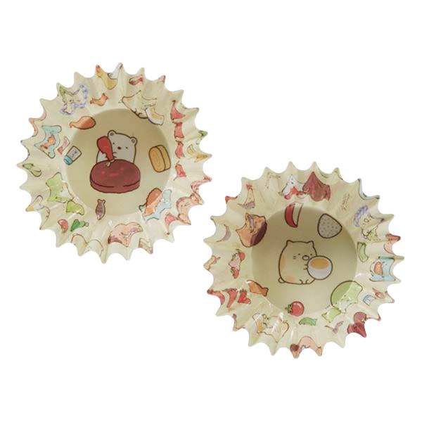 サイズ/約幅6.3×奥行6.3×高さ2.5cm重量/約22.2g内容量/30枚入材質/PET樹脂フイルム、紙生産国/日本製電子レンジ/使用可能●すみっコぐらしのお弁当カップです。●おかずを仕切るのに便利です。●デコ弁グッズにもご使用いただけ...