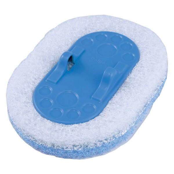 サイズ/約横15×縦10cm重量/約23g内容量/1個材質/不織布：ナイロン生産国/日本製●指掛けバスクリーナー専用のスペアクリーナーです。●汚れ落ちが良く、浴槽に傷をつけにくいタイプの不織布に抗菌・防カビ加工を施しています。バス用品 フロ...