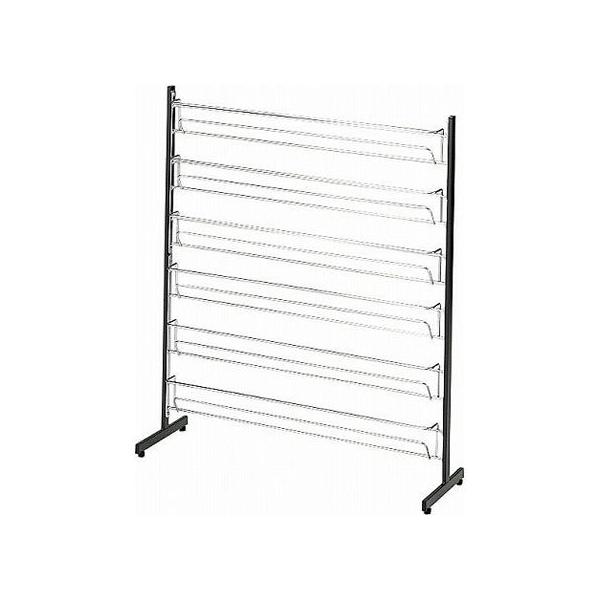 ●壁面にすっきり納まるシンプルなデザイン。ホテルや旅館の客室に。【商品詳細】サイズ：幅730×奥行235×高さ825mm　重量：約4.2（kg）　内容量：1台　材質：フレーム：スチールメラミン焼付　掛部：スチールクロ-ムメッキ仕上げ 　備考...