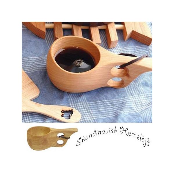 ●北欧では大切な人に必ずプレゼントするといわれる「ククサ」　●ひとつひとつ丁寧に手作りされたククサは「贈られた人は幸せになる」と言い伝えられています。　●北欧では親から子へ受け継がれたり、結婚や出産のお祝いとして贈られます。　●ミルクやコー...