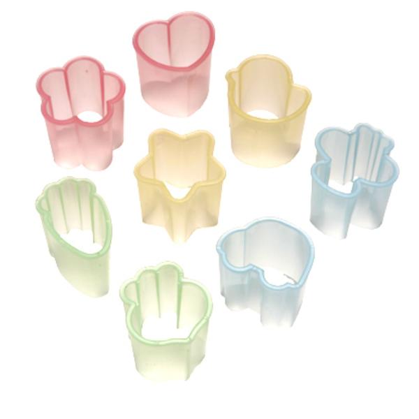 サイズ/ハナ：約幅3.7×奥行3.7×高さ3.7cmヒヨコ：約幅3.7×奥行3.5ｘ高さ3.7cmハート：約幅3.6×奥行3.2×高さ3.7cmホシ：約幅3.7×奥行3.7×高さ3.7cmクルマ：約幅3.7×奥行3.5×高さ3.7cmニンジ...