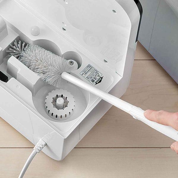 サイズ/伸長時：約幅4.5×奥行4.5×高さ39.8cm伸縮時：約幅5×奥行4.5×高さ28.5cm重量/約46.3g内容量/1個材質/ポリプロピレン・熱可塑性エラストマー・ナイロン・ステンレス鋼生産国/日本製●加湿器のタンク・貯水部・フィ...