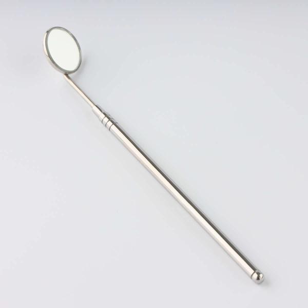 サイズ/全長：約16cm重量/約27g内容量/1本材質/ミラー：ガラスハンドル：ステンレス材生産国/パキスタン製●奥歯の状態をしっかり確認できるデンタルミラーです。●使用することで磨き残しや異変にも気づきやすくなります。●約27gと軽量で扱...