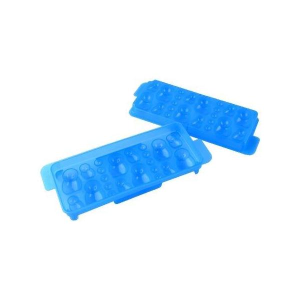 サイズ/内容量/1セット（ゆきだるま大小各6個、ボール型10個）材質/ポリエチレン生産国/日本製耐熱温度/60度耐冷温度/-20度食器洗い乾燥機/使用不可●大小、各6個のゆきだるま型の氷と、丸い球状の氷10個が同時に作れる可愛いアイスキュー...