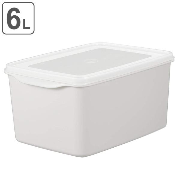 サイズ/約幅29×奥行20×高さ14cm重量/約260g容量/約6L内容量/1個材質/本体：ポリプロピレンフタ：ポリエチレン生産国/日本製●ぬか漬けに最適な、においがもれにくいシール容器です。●密封タイプのシール蓋付きで保存に便利です。●漬...