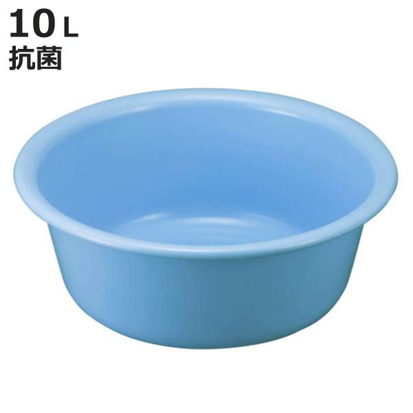 サイズ/約高さ14.5cm直径：約38.5cm容量/約10L内容量/1個材質/ポリプロピレン生産国/日本製●プラスチック製で軽く、丈夫で使いやすい洗い桶10Lのサイズす。●洗いやすい形状で清潔に保てます。●つけ置き洗いやなどにおすすめです。...