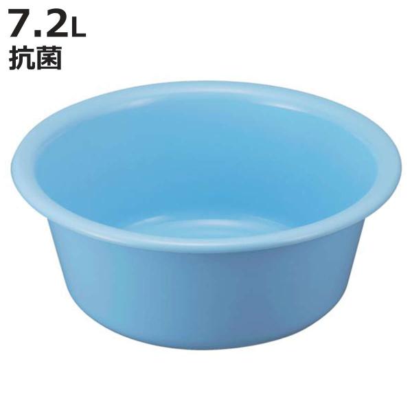 サイズ/約高さ13.5cm直径：約34.5cm容量/約7.2L内容量/1個材質/ポリプロピレン生産国/日本製●プラスチック製で軽く、丈夫で使いやすい洗い桶7.2Lのサイズす。●洗いやすい形状で清潔に保てます。●つけ置き洗いやなどにおすすめで...
