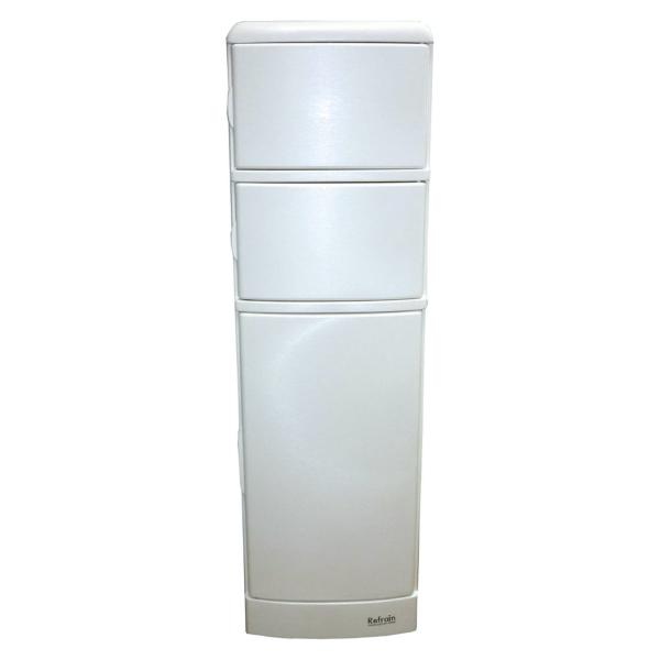 サイズ/約幅19.8×奥行13.5×高さ65cm[内寸]上段：約幅18.5×奥行12.0×高さ11.5(cm)中段：約幅18.5×奥行12.0×高さ11.5(cm)下段(棚板なし)：約幅18.5×奥行12.0×高さ35.0(cm)[下段に1...